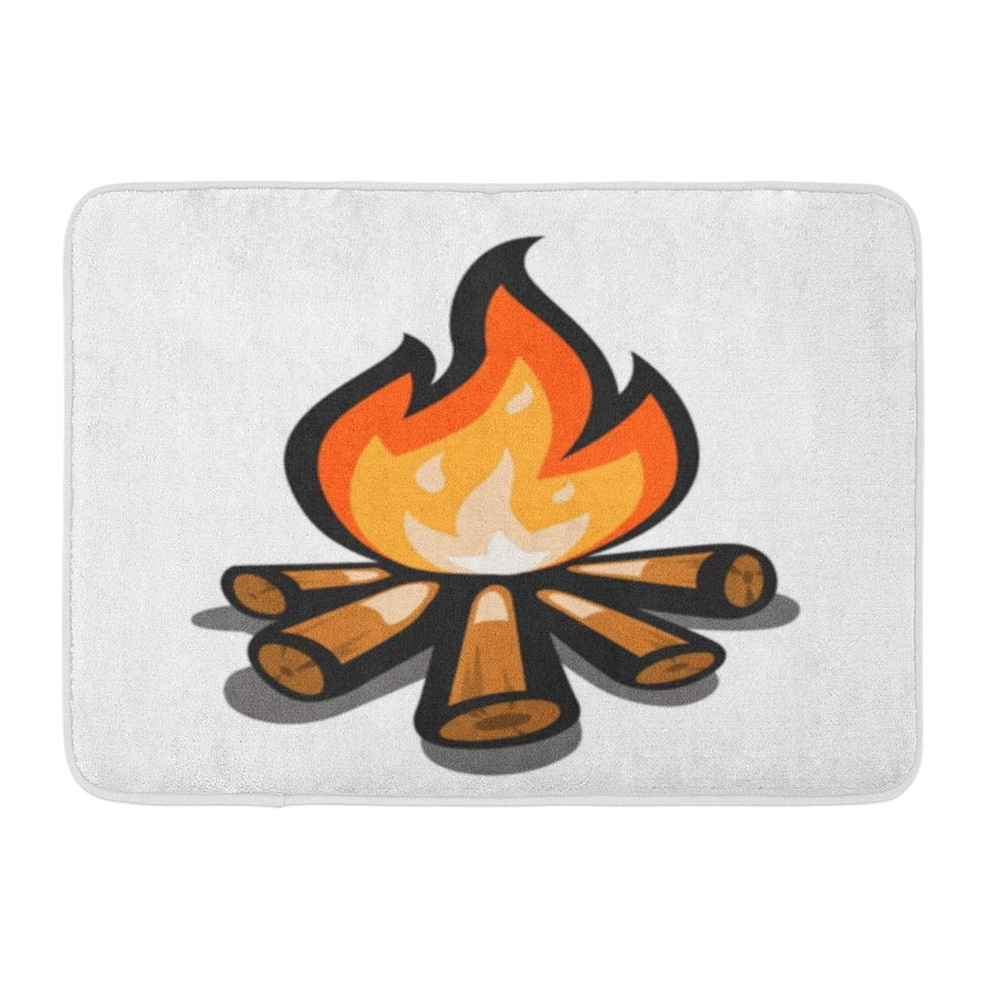 GODPOK Fire Bonfire Campfire White Objects and Opacity Masks Shadows ...