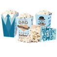 8 Pieces Father’s Day Popcorn Box Party Favor Snack Treat Boxes Candy ...