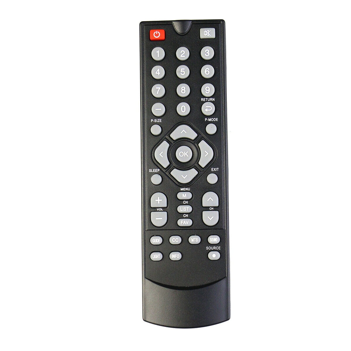 New Replaced Remote Control for Coby TV LEDTV3217 - Walmart.com