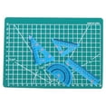 FRCOLOR 4 Sets of Miniature Ruler Model Tiny Ruler and Mat Mini School ...