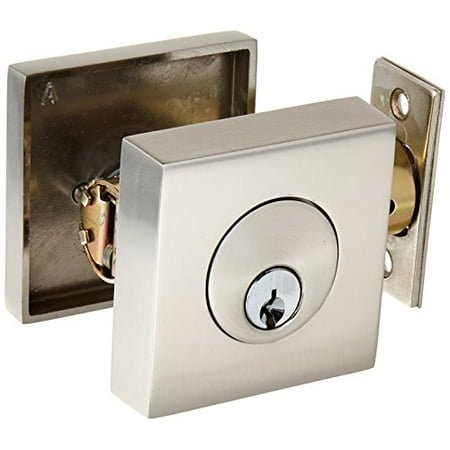 Emtek 8469 Satin Nickel Deadbolt Emtek 8469 Square - Walmart.ca