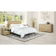 Brantford 5-piece Queen Storage Bedroom Set Barrel Oak - Walmart.com