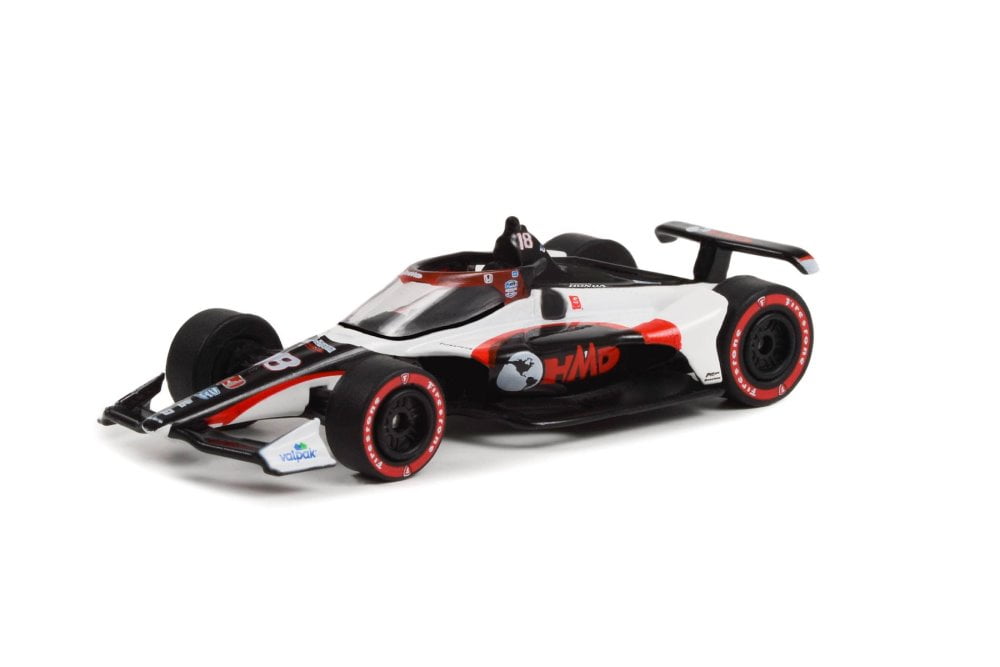 2022 NTT IndyCar, #18 David Malukas - Greenlight 11540/48 - 1/64 scale ...