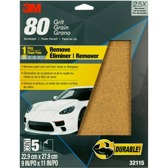 80 Grit Sandpaper