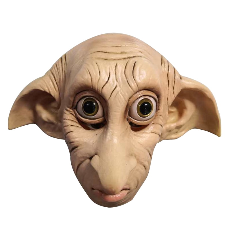 Dobby Elfin Mask Cosplay Dobby Latex Mask Halloween Headwear Carnival ...