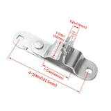 KOJEM Trailer Swing Door Cam Bar Lock Hasp Latch Utility Cargo Enclosed ...