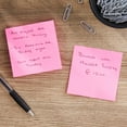 Pen+Gear Square Shaped Sticky Notes, 3" x 3", Magenta, 100 Sheets ...
