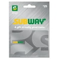 Subway $25 Gift Card - Walmart.com
