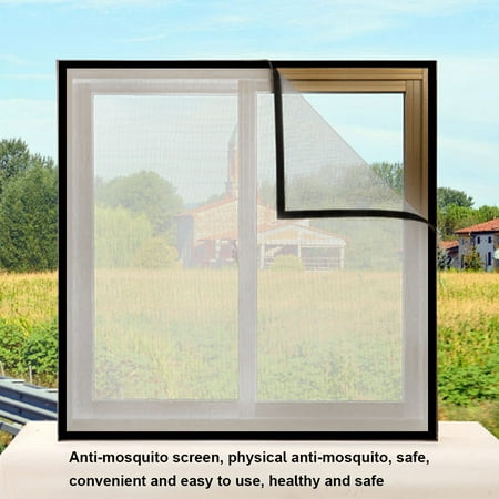 Screen Curtain Self Adhesive Removable Mesh Mesh Window Screen ; Window ...