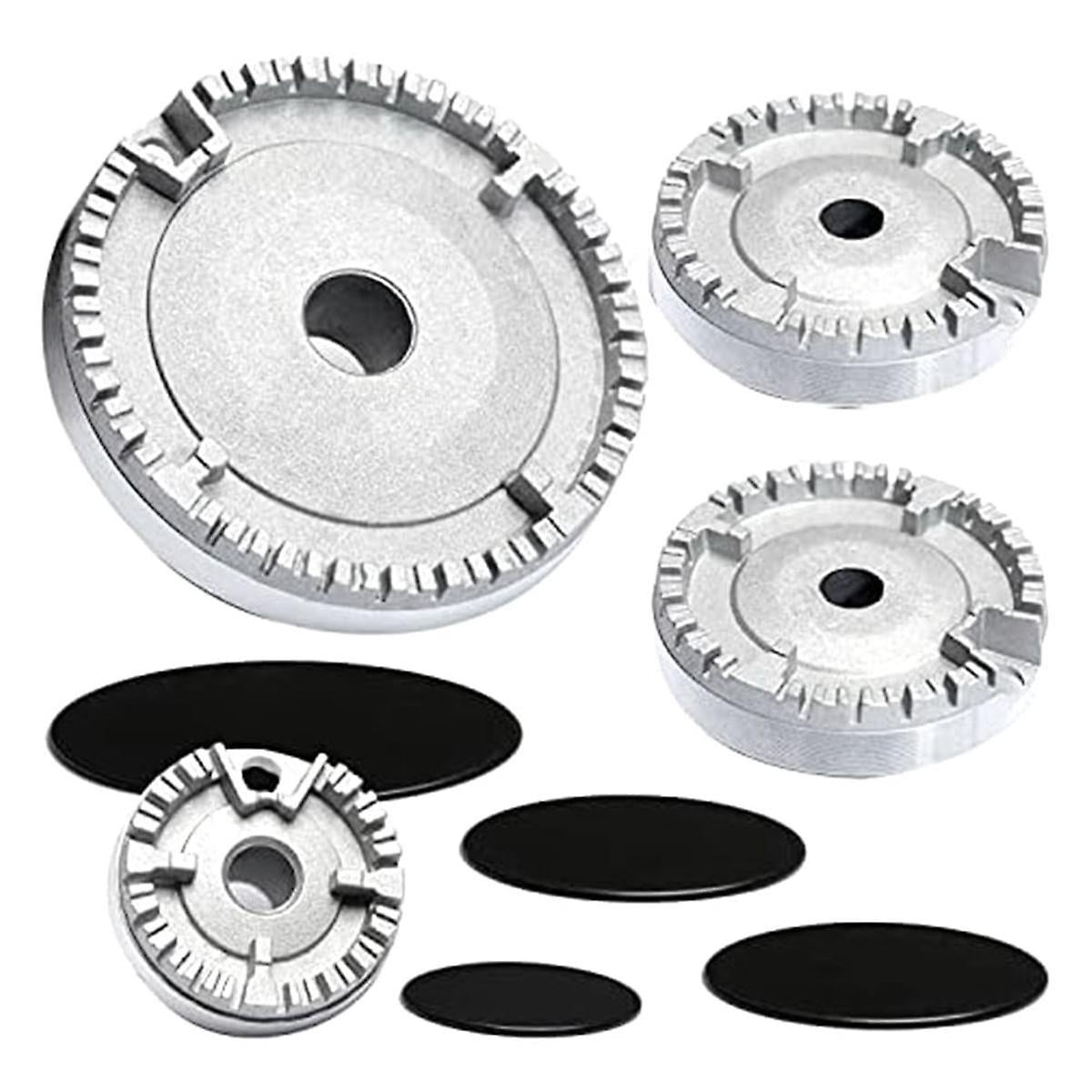 Quemador universal Corona Tapa de llama Horno Cocina Encimera Gas Para, Tapa de quemador de ...