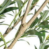 6ft Olive Tree Artificial, Faux Plants Indoor Fake Olive Fig Tree with ...