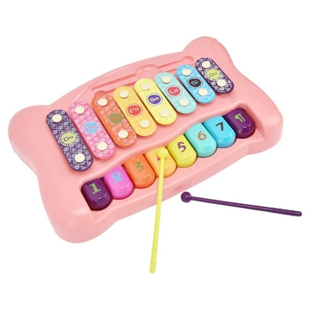 Infant Xylophone Piano Toy, 2 In 1 Baby Piano Xylophone Toy Exercise ...