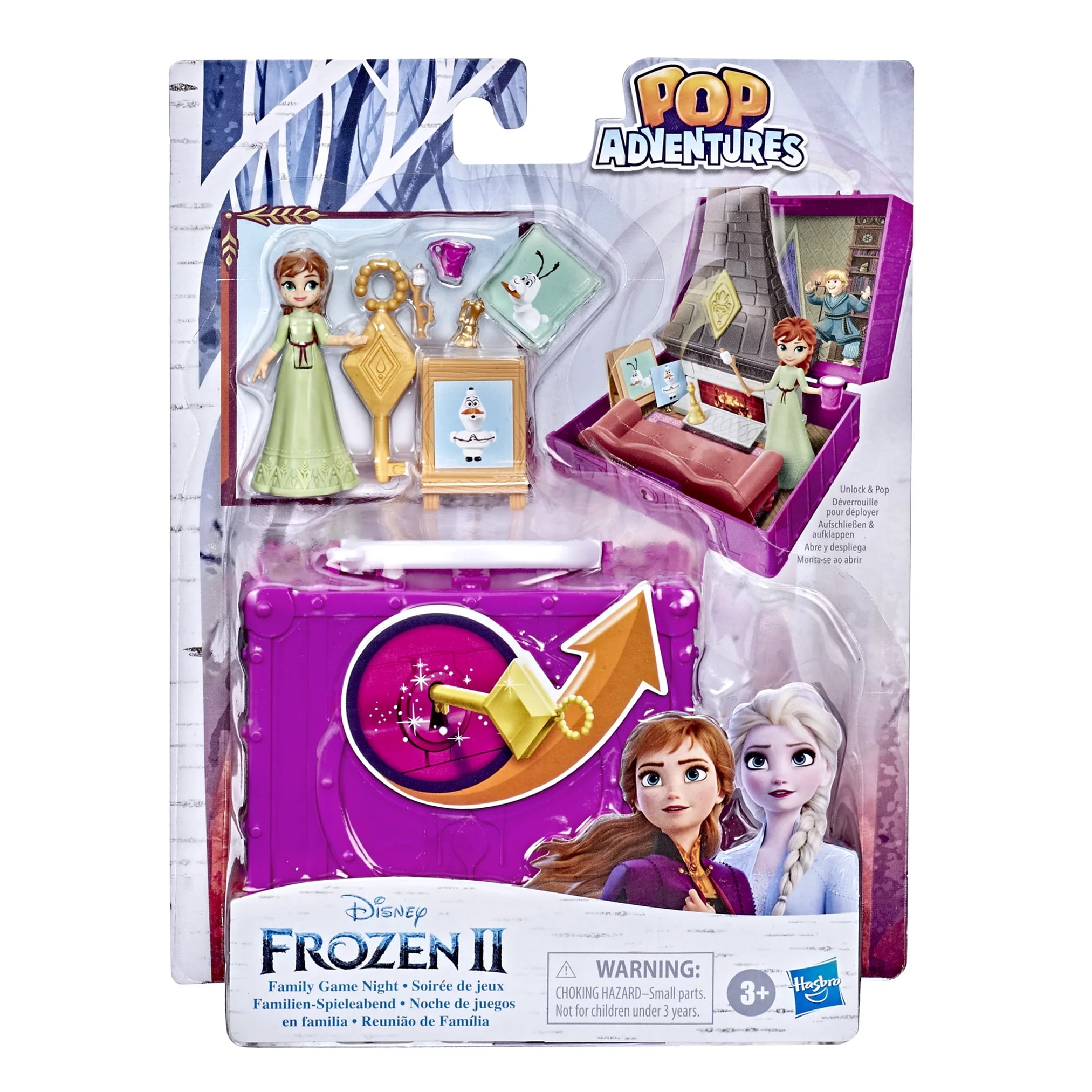 Disney's Frozen 2 Pop Adventures Family Game Night Doll Playset - Walmart.com