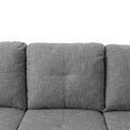 Hommoo Modern Flannel Living Room Furniture Sets Sectional Couches and ...
