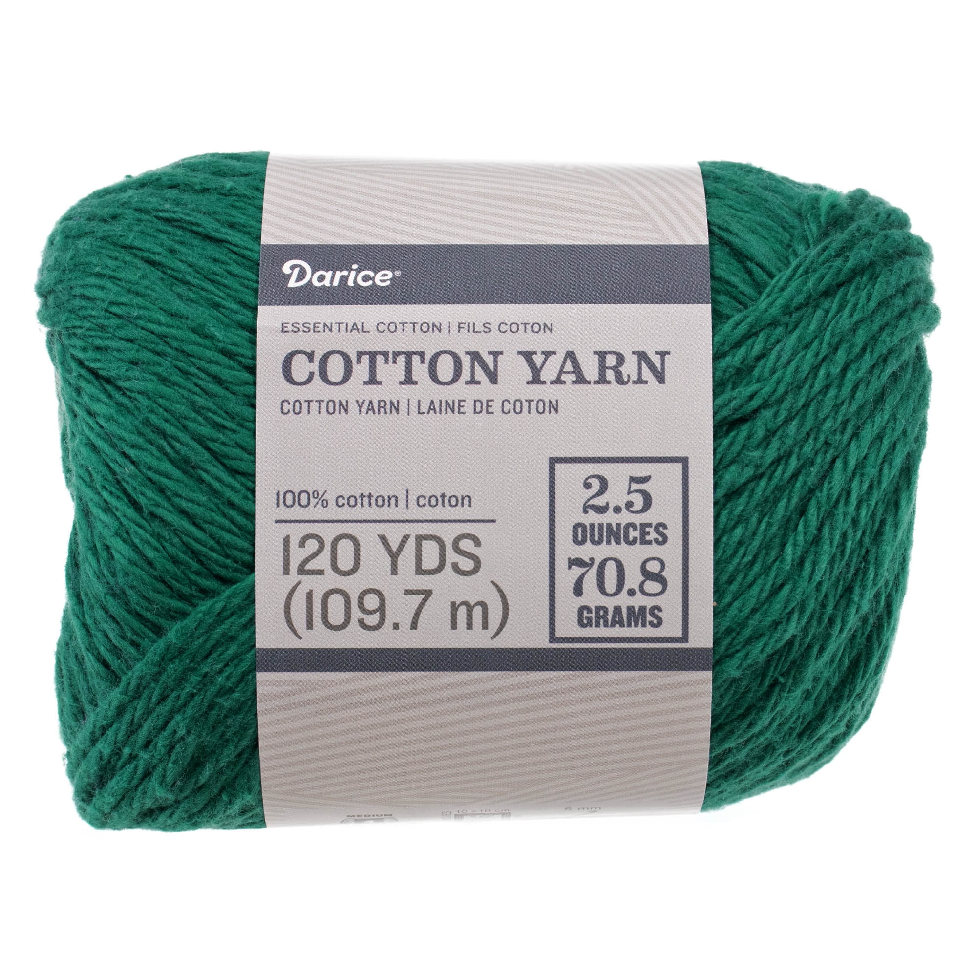 Medium Size 4 Soft 100% Cotton Yarn - Many Color Options - Weave, Knit ...