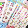 5Sheets Sticker,Selfs Adhesive Rhinestones Jewel Sticker,Resin Diys ...
