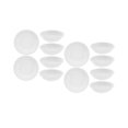 Luxshiny 12Pcs Oil Dipping Dish White PP Small Dip Bowls for ...