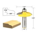 Yonico Drawer & Cabinet Door Front Edging Large. Ogee Router Bit-1/2 ...
