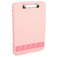 Officemate Breast Cancer Awareness BCA Slim Clipboard Storage Box ...