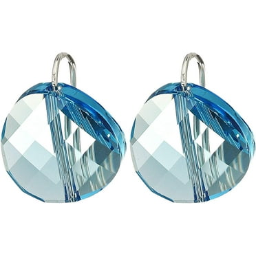 Swarovski Attract Rhodium Plated Stud Earrings - Walmart.com