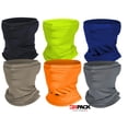 Brown Neck Gaiter Bandana Face Mask: Sun Cooling Scarf Gator Cover Head ...