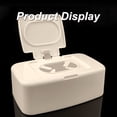 ACDANC 2026 New Wipes Dispenser Holder,Press-Button Wet Tissue Box,Soft ...
