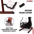 2PC Guitar Stand A Frame w Soft Foam Arm Non Slip Rubber for Acoustic ...