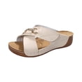 Buckle Platform Casual Sandals, Wedge Sandals Summer Dressy 2026 ...