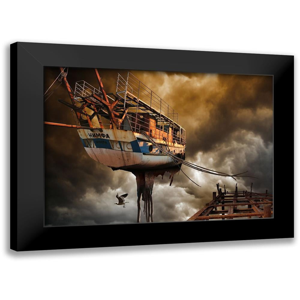 Penchev, Radoslav 18x14 Black Modern Framed Museum Art Print Titled ...