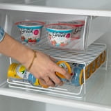 Kitchen Details Double Wide Iron Beverage Can Dispenser Organizing Rack ...