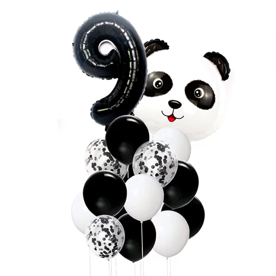 9th Birthday Party Decorations, Boy Girl Birthday Balloons, Panda ...