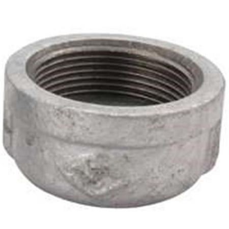 1/4 Galv Malleable Cap Worldwide Sourcing Galvanized Cap 18-1/4G ...