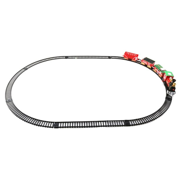 14 Pack Train Set Electric Train toy for kids with Smokes, Lights ...