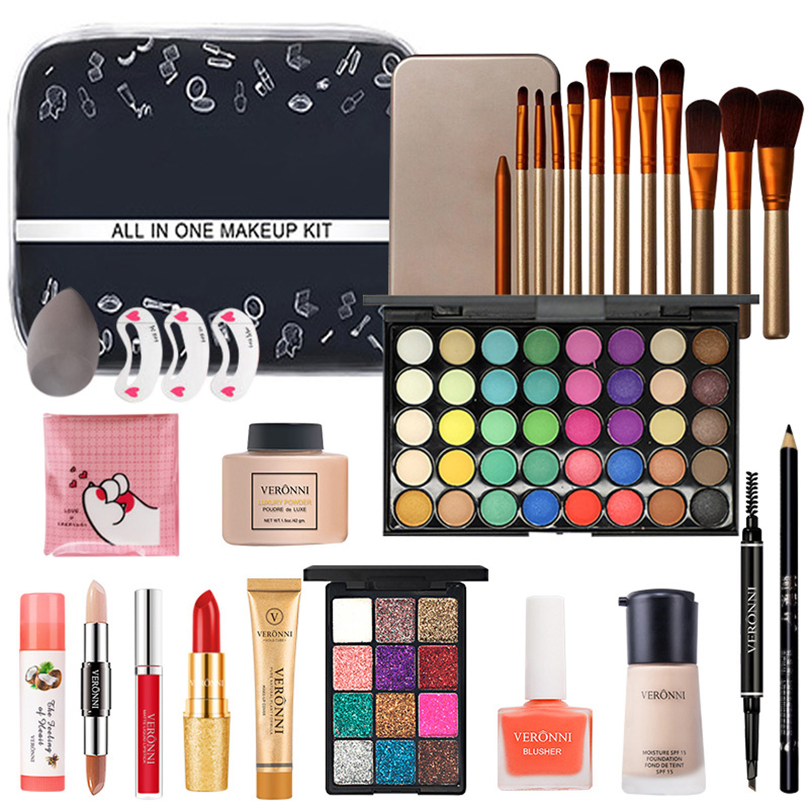 FantasyDay All-in-one Makeup Set Holiday Gift Surprise | Full Makeup ...