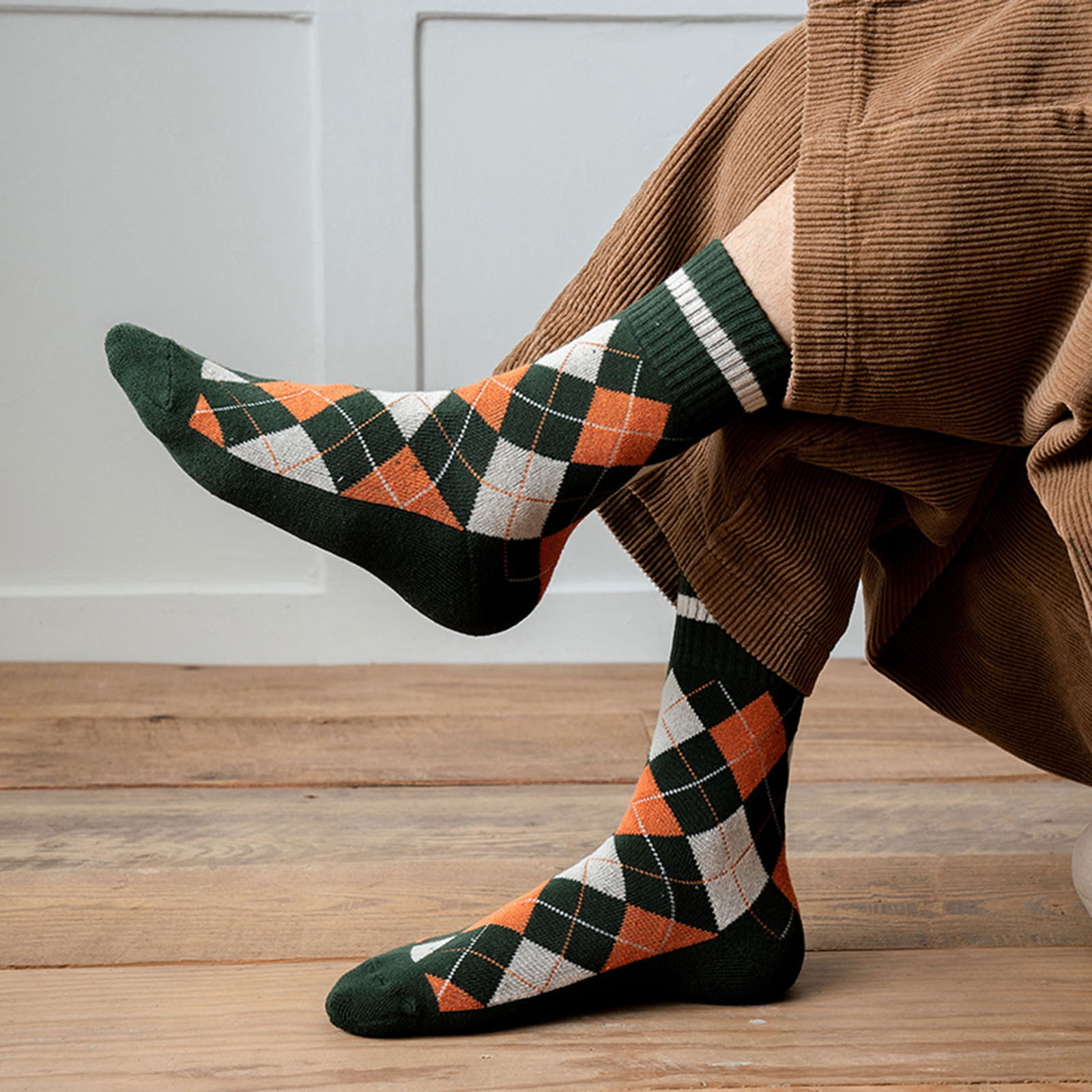 Click here for Dvkptbk Socks For Men Winter Men Socks Diamond Lat... prices