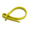 ONE TIE 14-Inch 2 Pack Yellow Reusable Tie Strap, Indoor and Outdoor ...