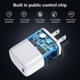 [2 Pack] USB-C Wall Charger, 20W USB-C Power Adapter for Phone 17/16/15 ...