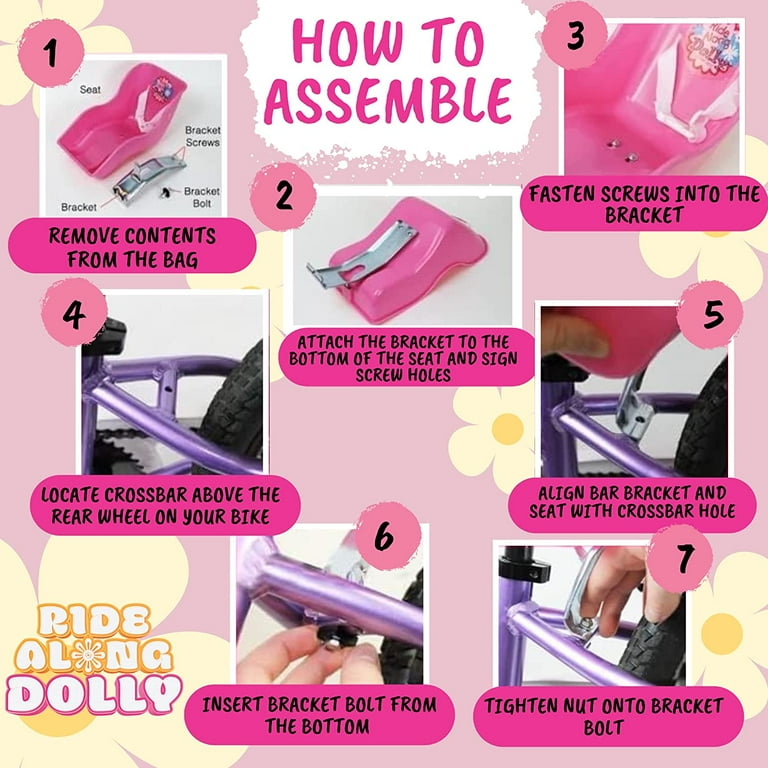 Ride along dolly bike seat store