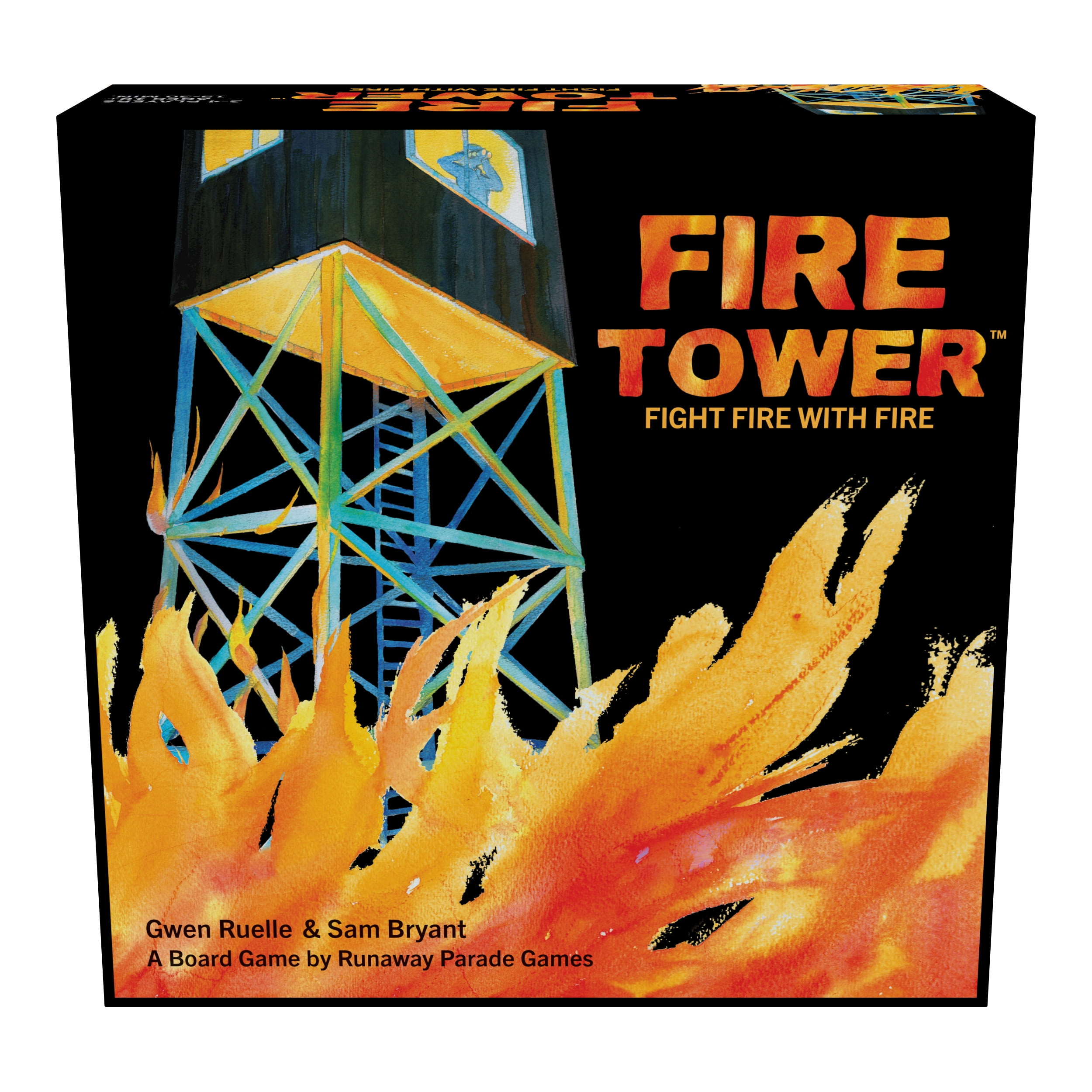Goliath Fire Tower Board Game - Easy to Learn Strategy Game, 2-4 Players, Ages 14 and Up ...