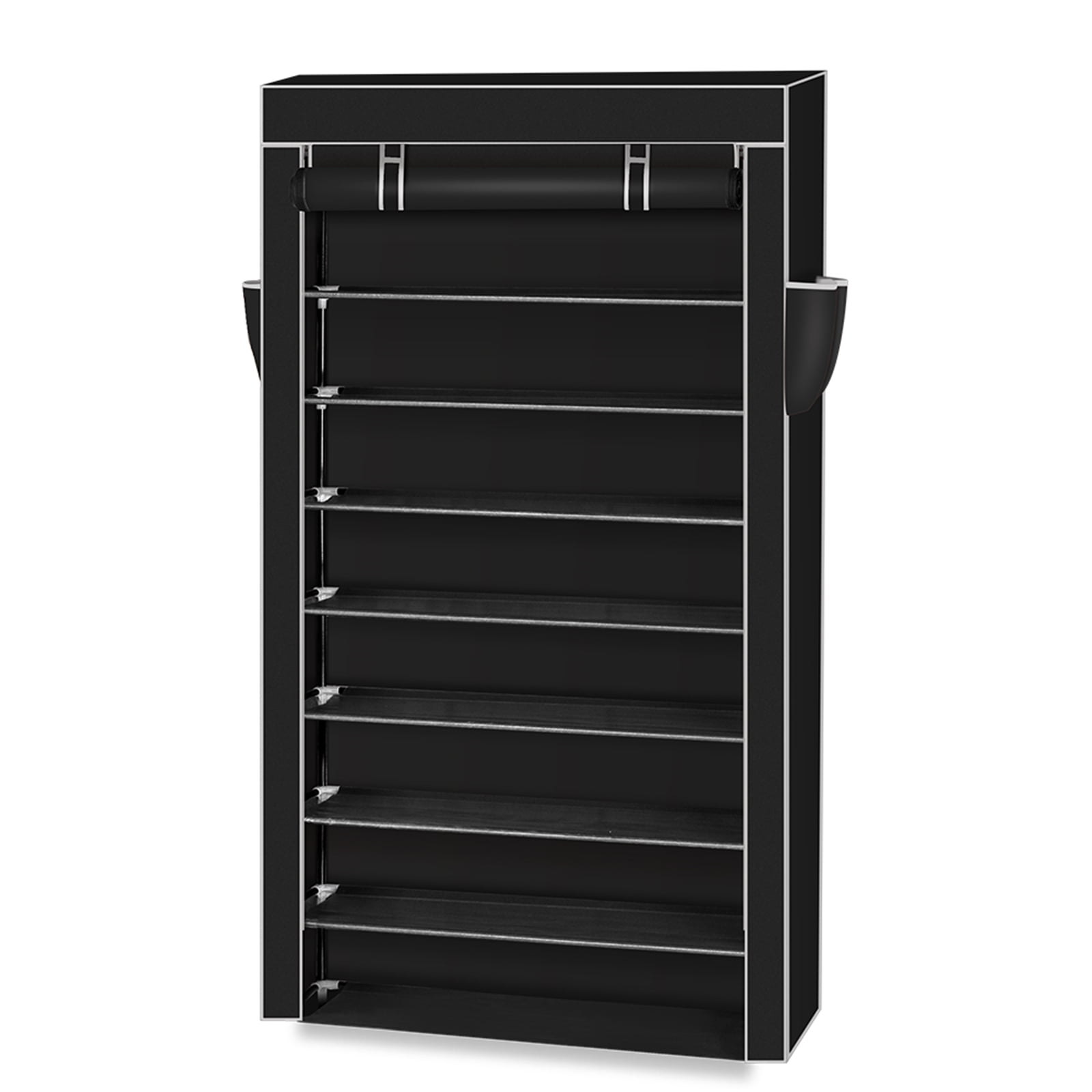 10 Tiers Shoe Rack With Dustproof Cover Closet Shoe Storage Cabinet 10-tiers-shoe-rack-with-dustproof-cover-closet-shoe-storage-cabinet