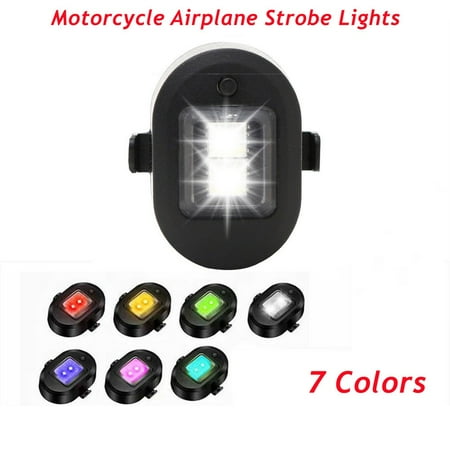 7 Colors Rechargeable Flashing Lights Motorcycle Bikes Modified Drones Aircraft | Walmart Canada