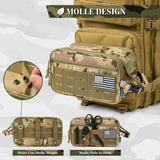 Pavilia Tactical Toiletry Bag for Men, Hygiene Travel Bag, Military ...