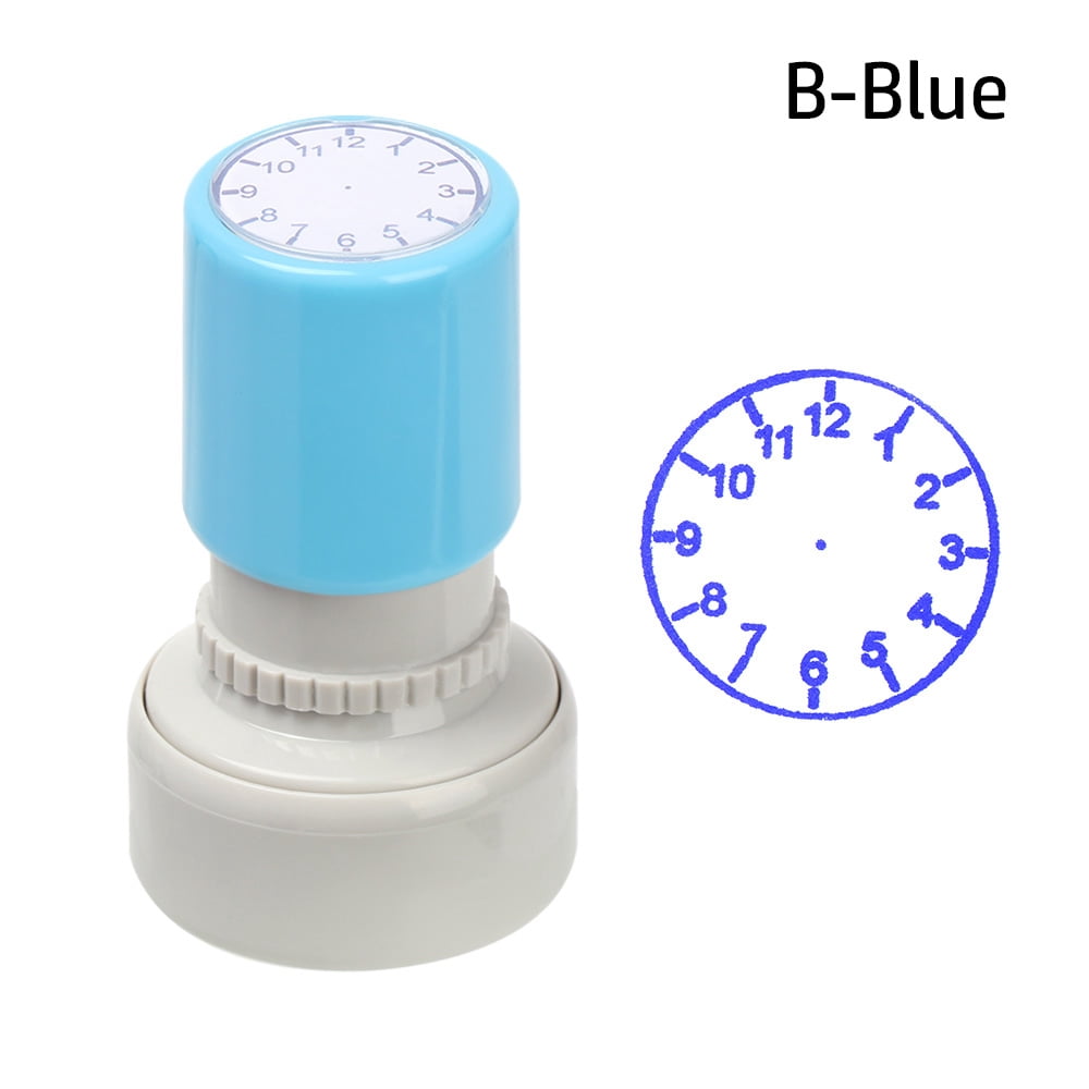 Gifts Stamps Teaching Aids Kids Toy Student Teaching Tools Clock Stamp ...