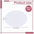 1Bag Blank Paper Crafts Flat Round White 70x0.1mm 100pcs/bagDIY ...