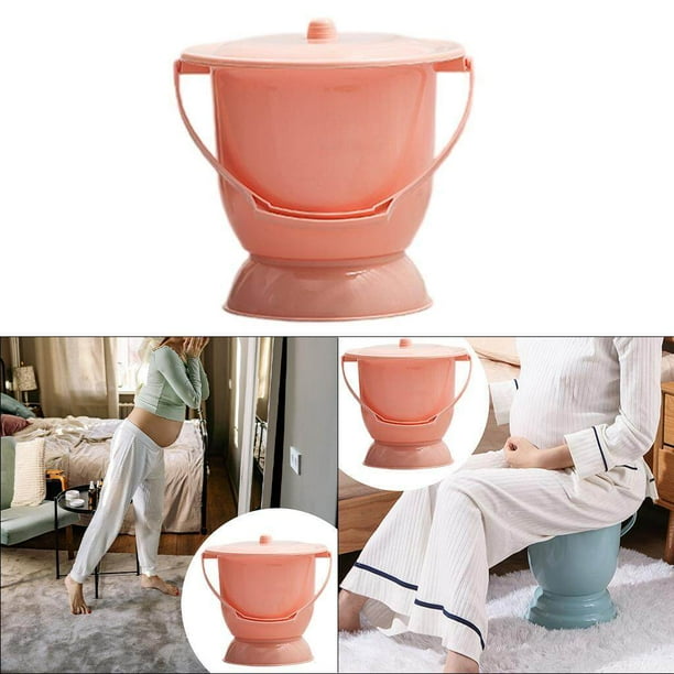 ruzhgo Handheld Spittoon with Lid Portable Urinal Bottle for Bedroom ...