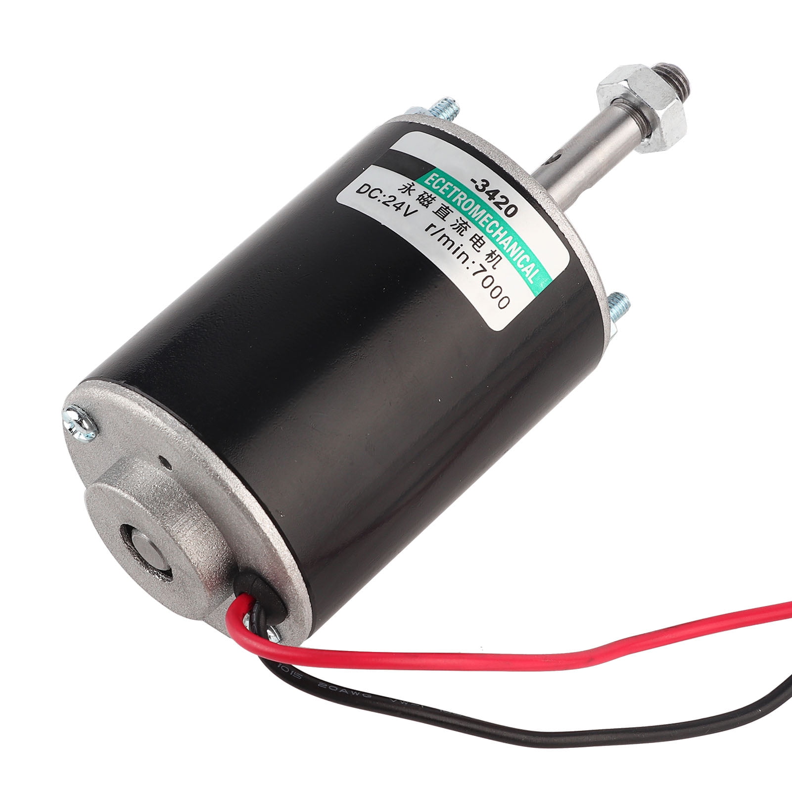 Motor de CC de 12v 24V Eléctrico 12 24V 30W Alta Velocidad CW CCW Motor ...