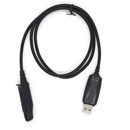 Walkie Talkie Programming Cable 1m Black USB programming cable ...