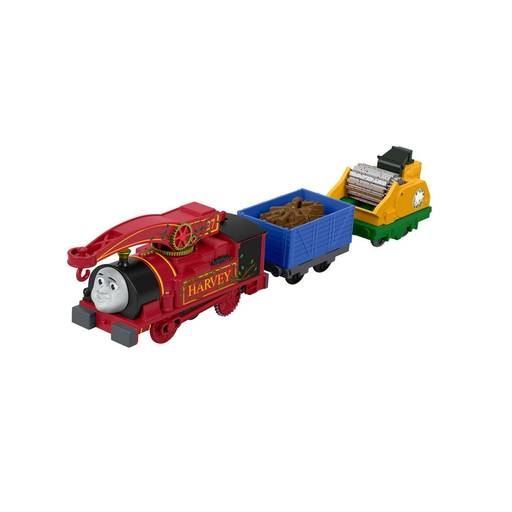 Thomas & Friends TrackMaster Greatest Moments Harvey Engine - Walmart ...