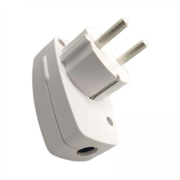 6xEU Schuko Enchufe Adaptador Recableable Enchufe Apto Para España ...