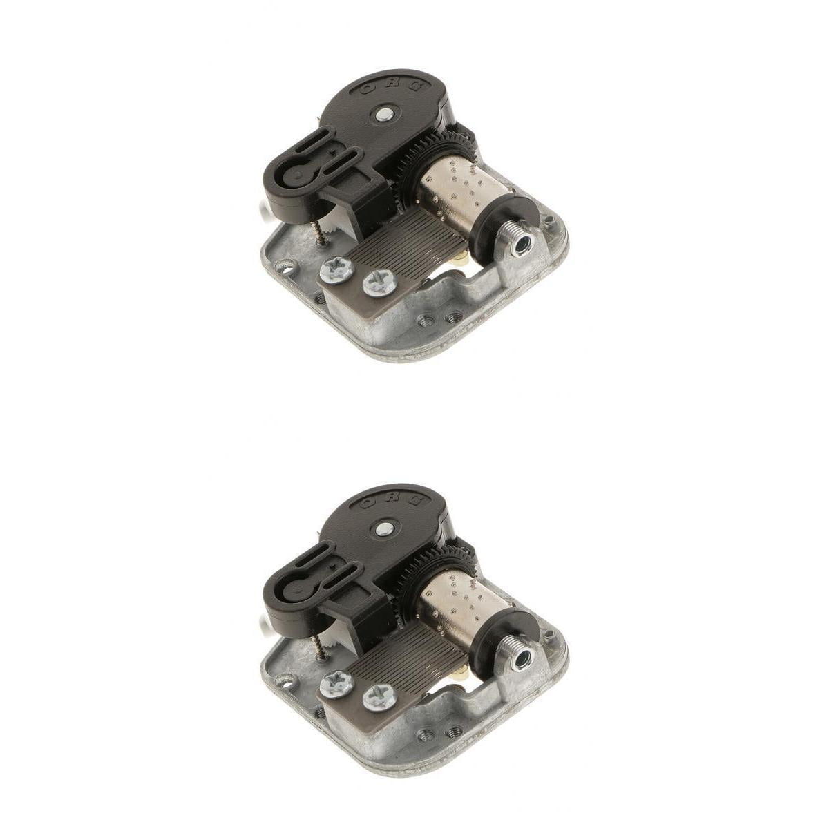 Pack Mechanism Movement Wind Up DIY Music Box Parts Replace with Key ...